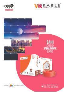 Best Electrical and Communication Wires and Cables | VR Kable