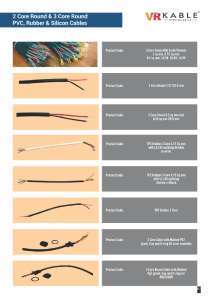 Best Electrical and Communication Wires and Cables | VR Kable