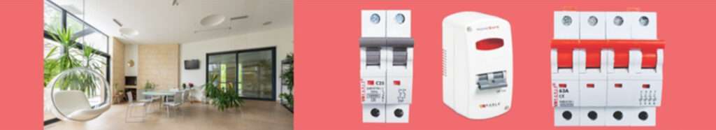 MCB, Isolators, RCCB, Changeover, Doubledoor MCB Box | VR Kable